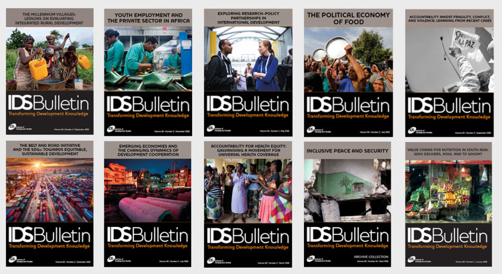 The IDS Bulletin – transforming development knowledge for a new decade ...