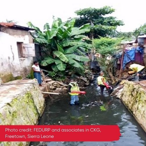 Inclusive sanitation: empowering marginalised urban Freetown residents ...