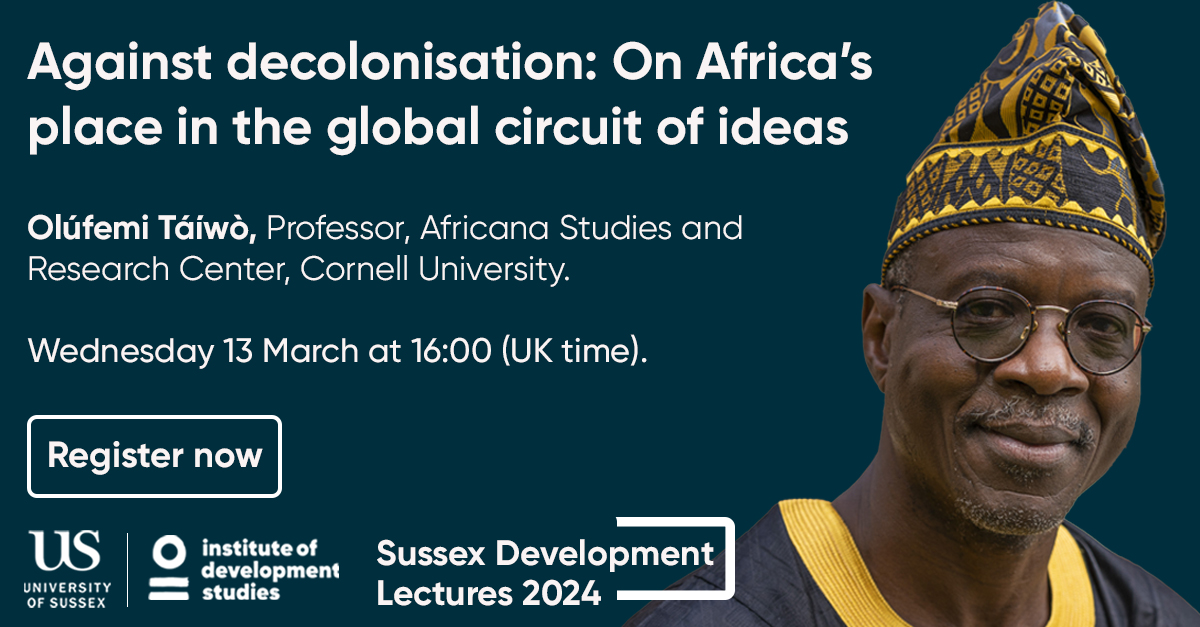 Events Archive - Institute of Development Studies