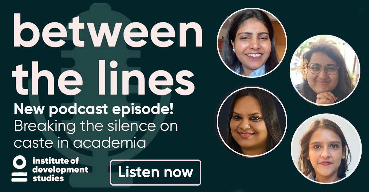 Podcast: Breaking the silence on caste in academia - Institute of ...